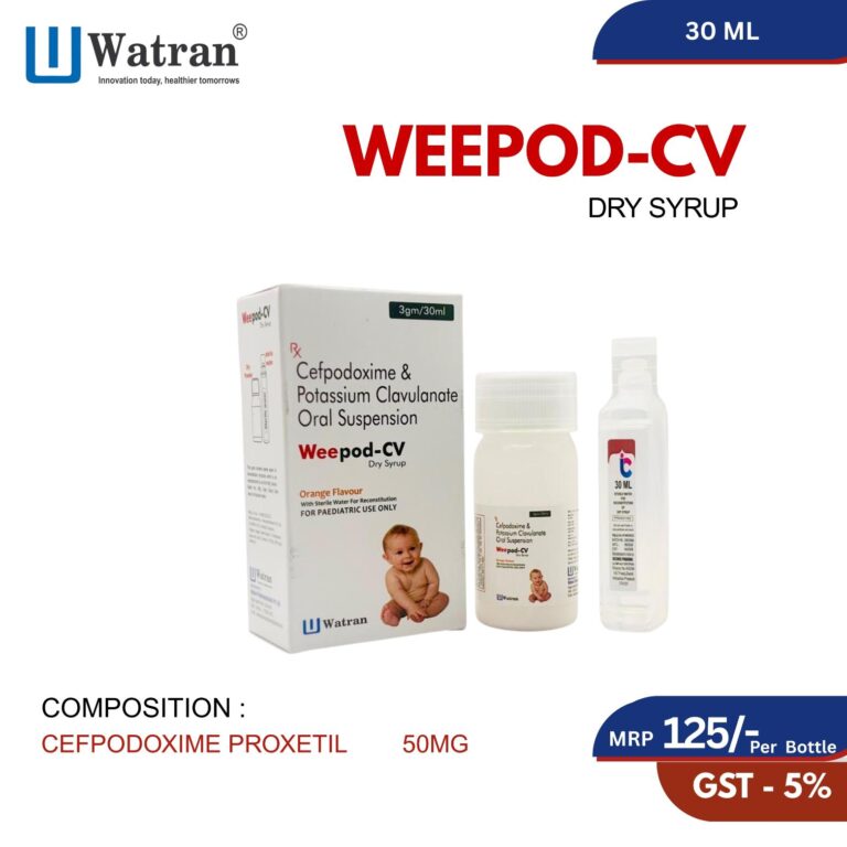 Weepod-CV Syrup - Watran Pharmaceuticals PVT. LTD