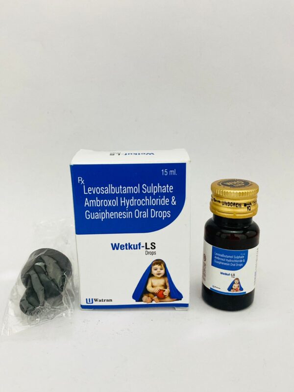 Levosalbutamol 0.25mg + Ambroxol 7.5mg + Guaiphenesin 12.5mg Oral Drops ...